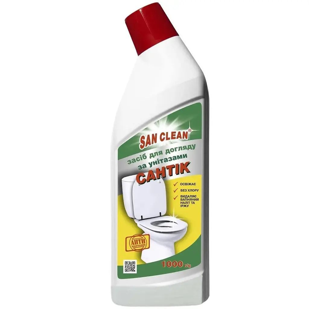 Засіб для догляду за унітазами San Clean Сантік Хвоя, 1 л купити для ...