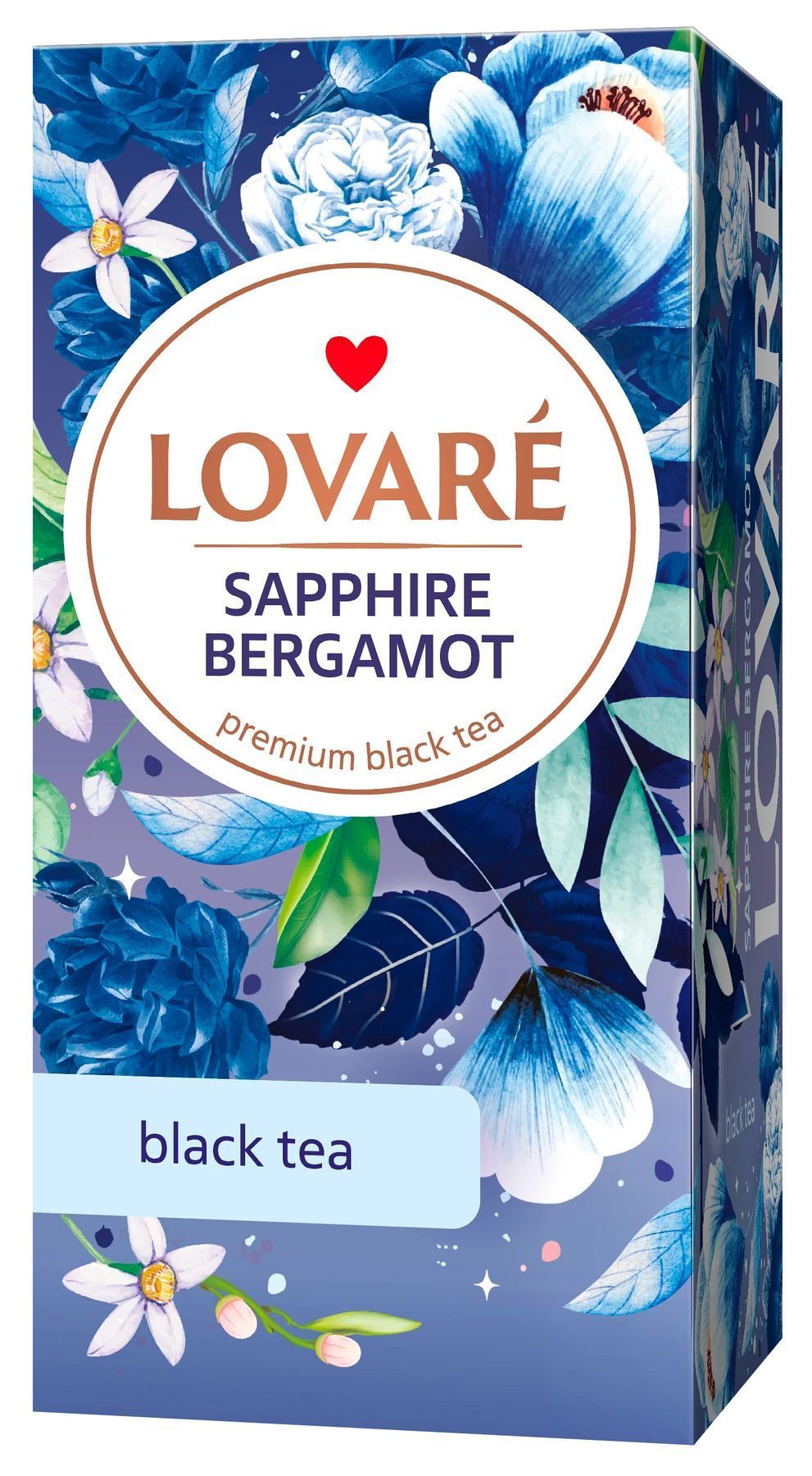Чай чорний Lovare Sapphire Bergamot 24 пакетики купити для офісу ...